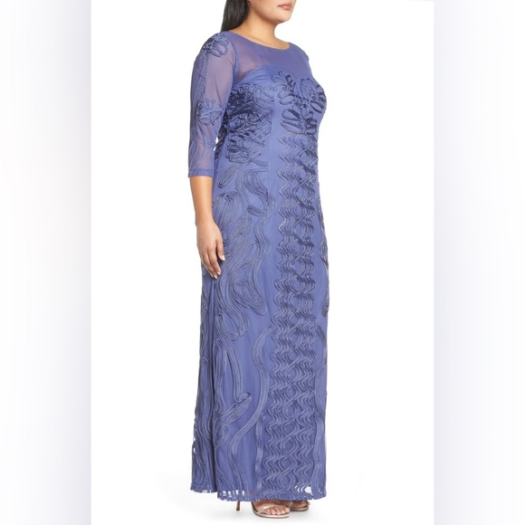 JS Collections | Dresses | Js Collections Soutache Violet Blue Purple ...